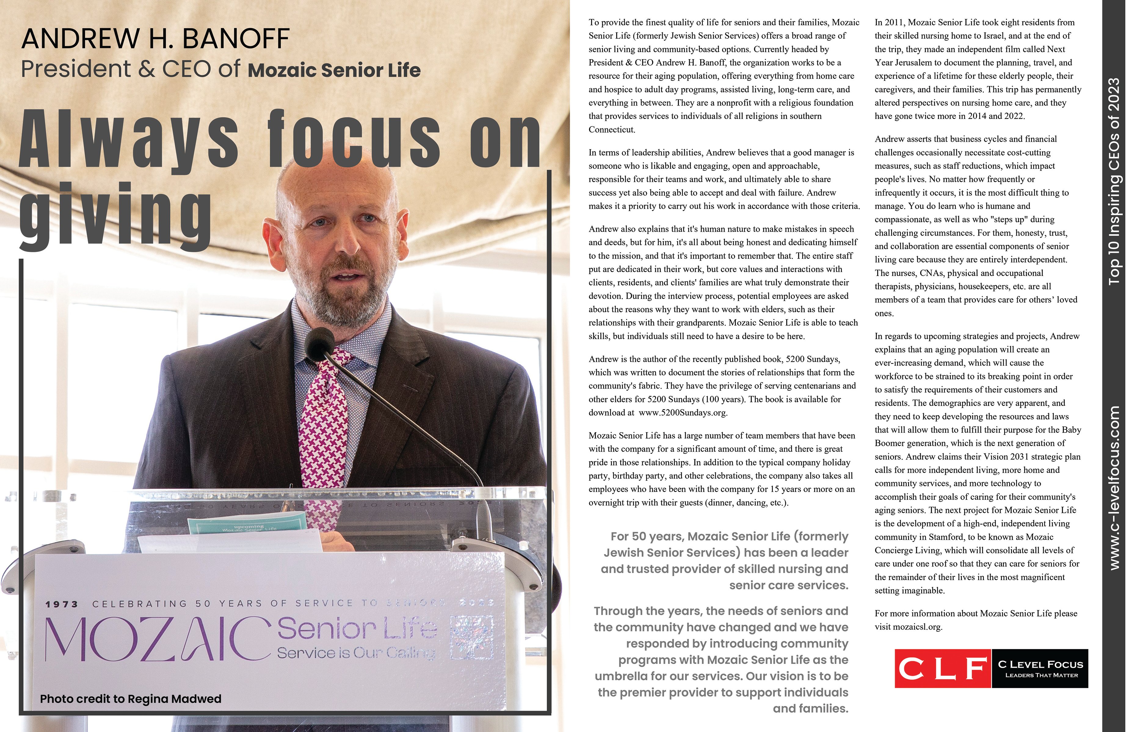 News and Updates | Mozaic Senior Life